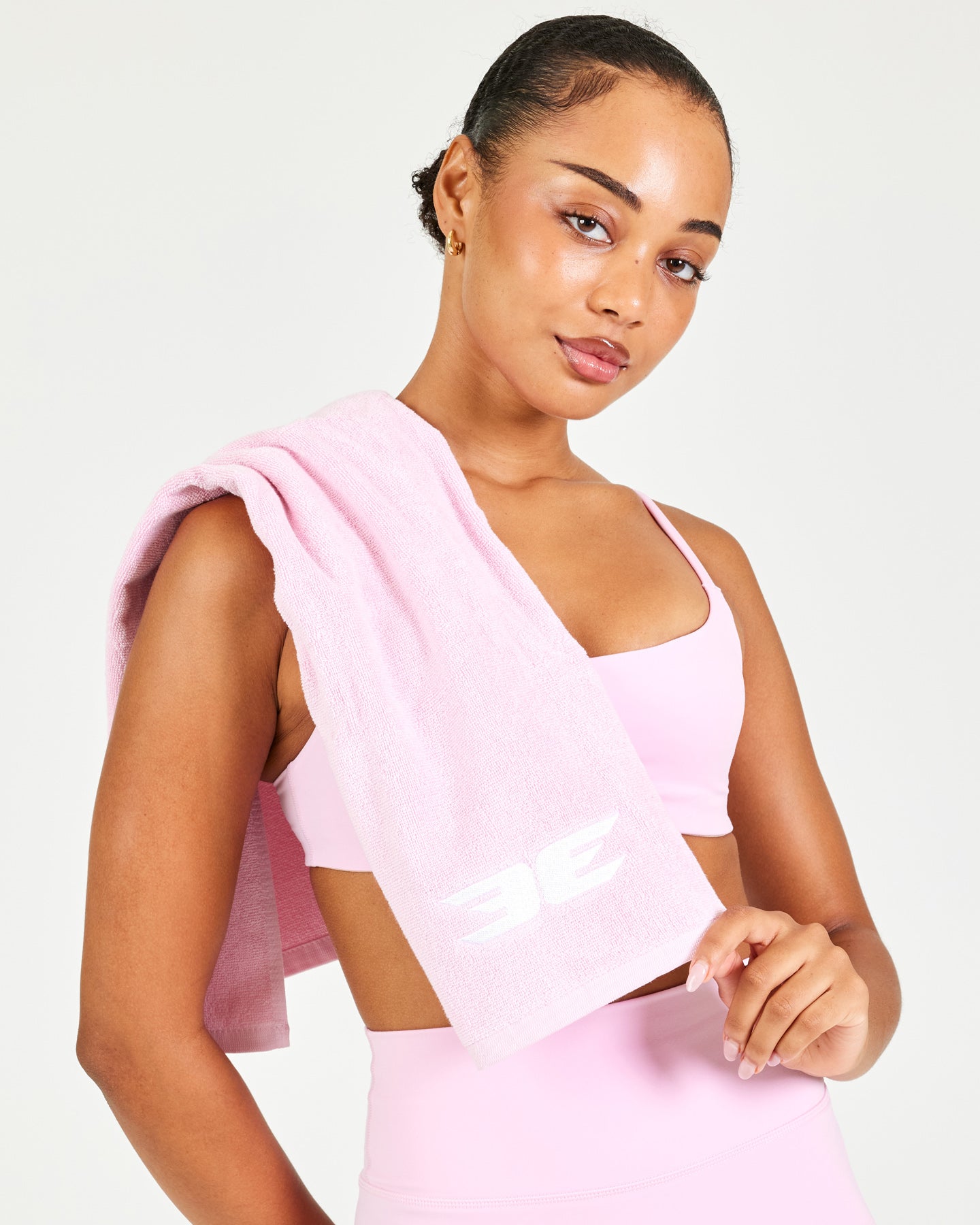 Ee Gym Towel Pink Elite Eleven
