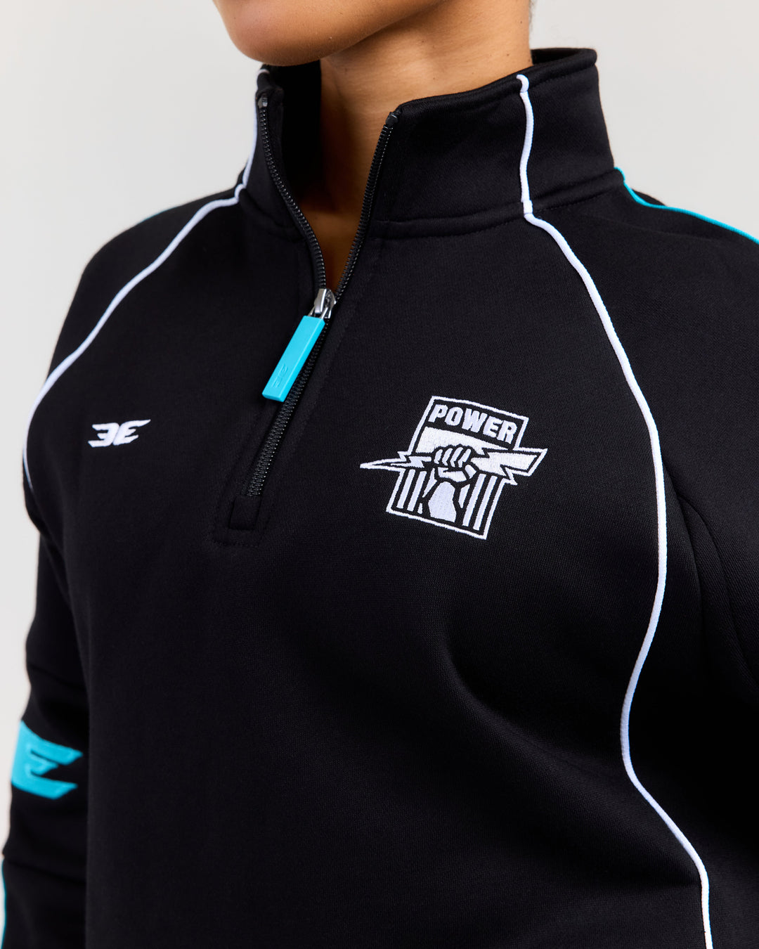 AFL x EE Retro 1/4 Zip - Port Adelaide – Elite Eleven