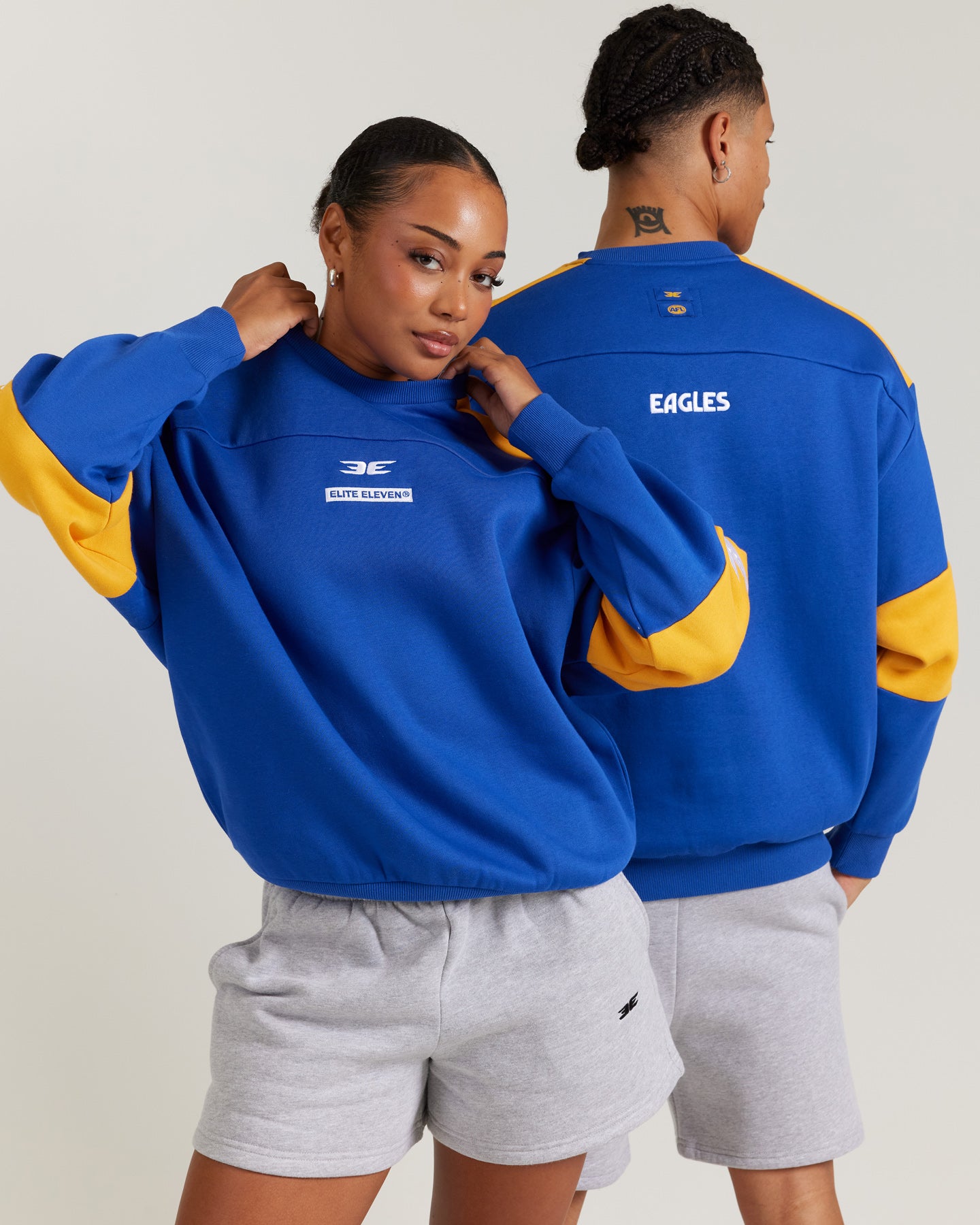 AFL x EE Retro Crewneck - West Coast – Elite Eleven