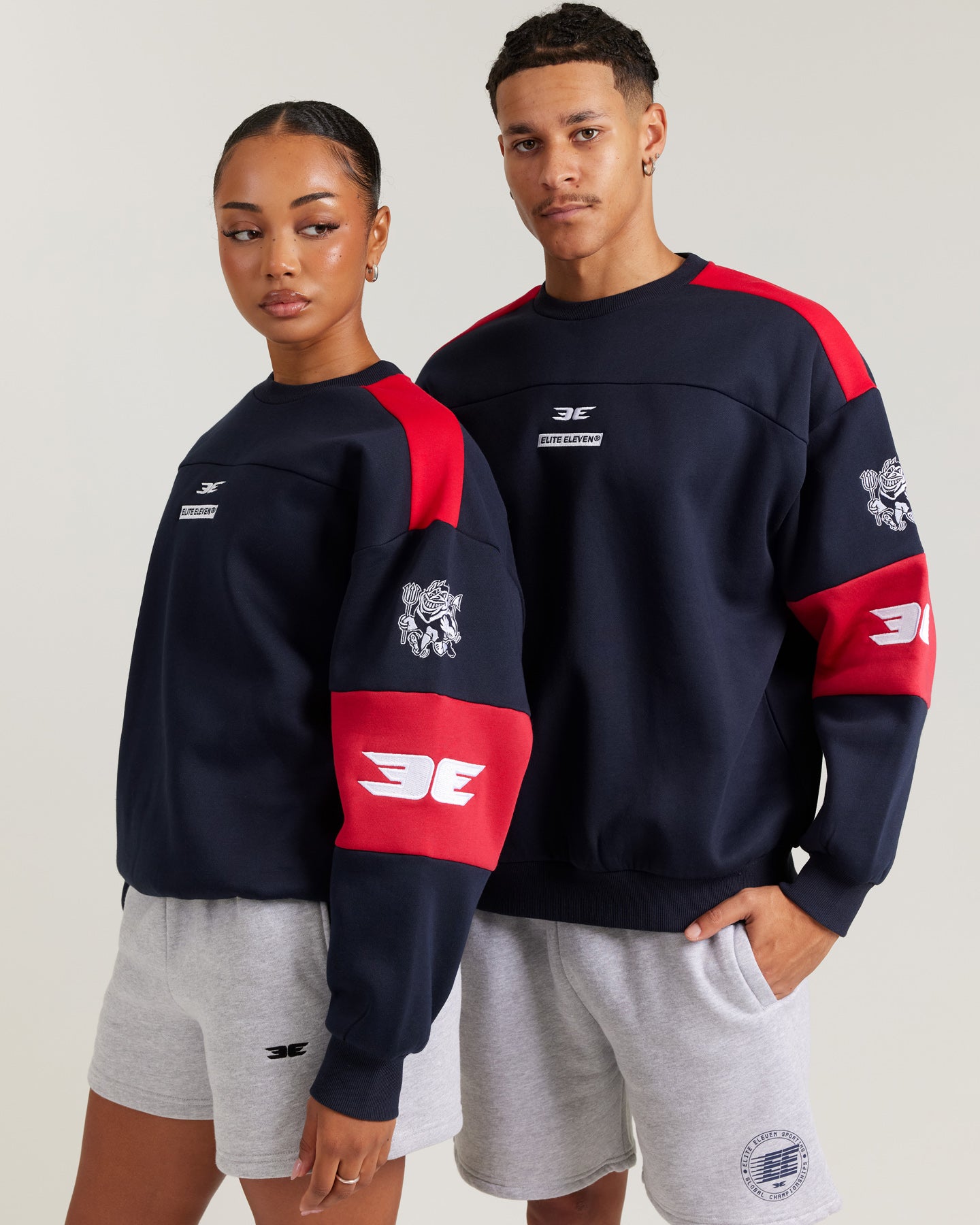 AFL x EE Retro Crewneck - Melbourne – Elite Eleven