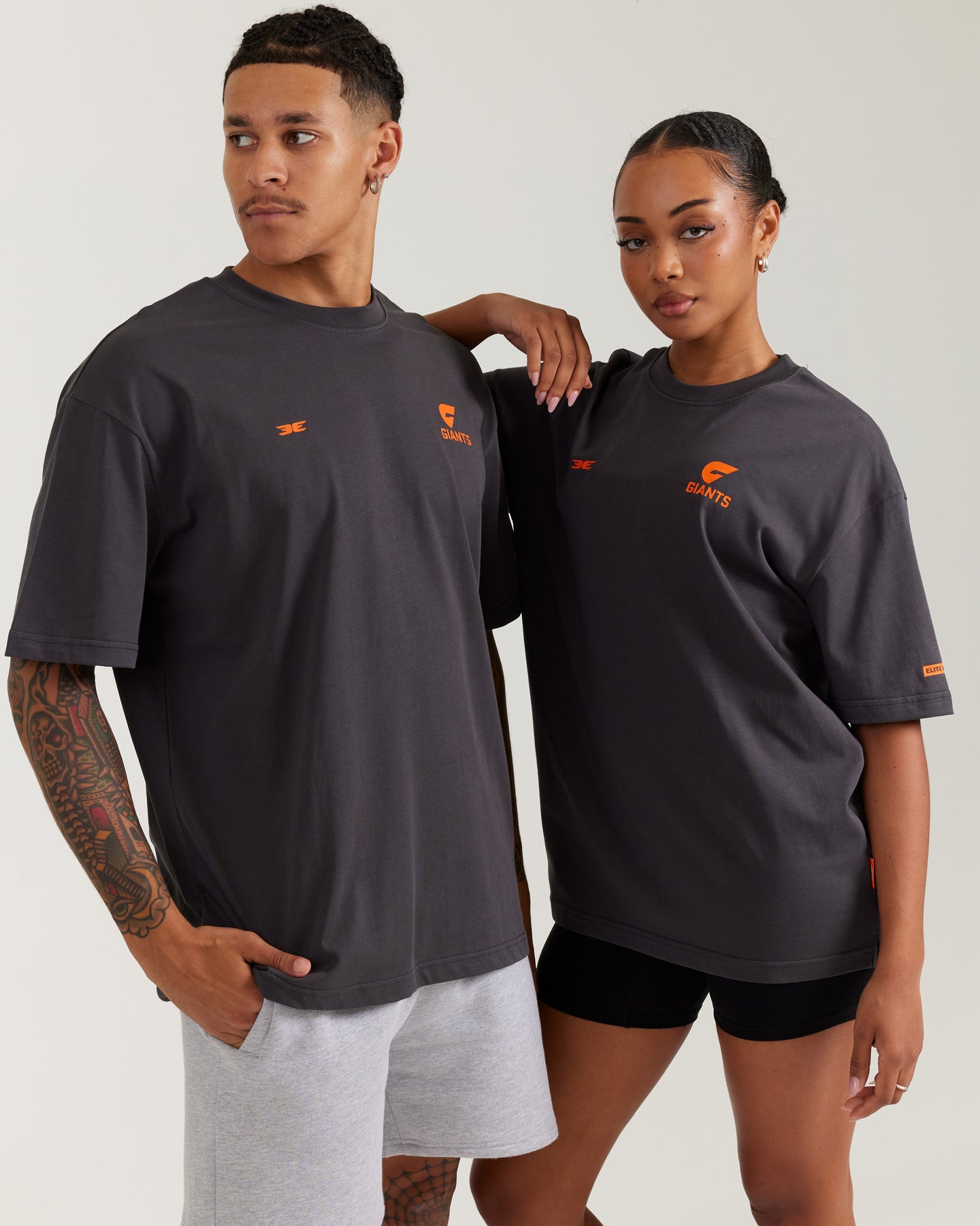 AFL x EE Oversized Tee - GWS GIANTS – Elite Eleven
