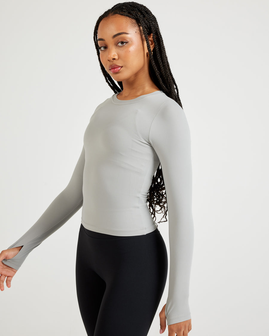 Airey Long Sleeve - Moon Grey – Elite Eleven