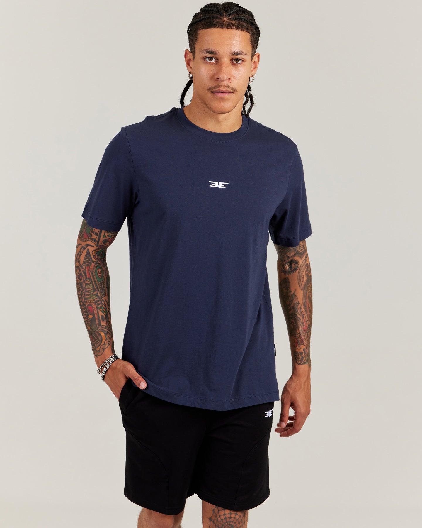 Men's Classic Lite Tee - Navy – Elite Eleven