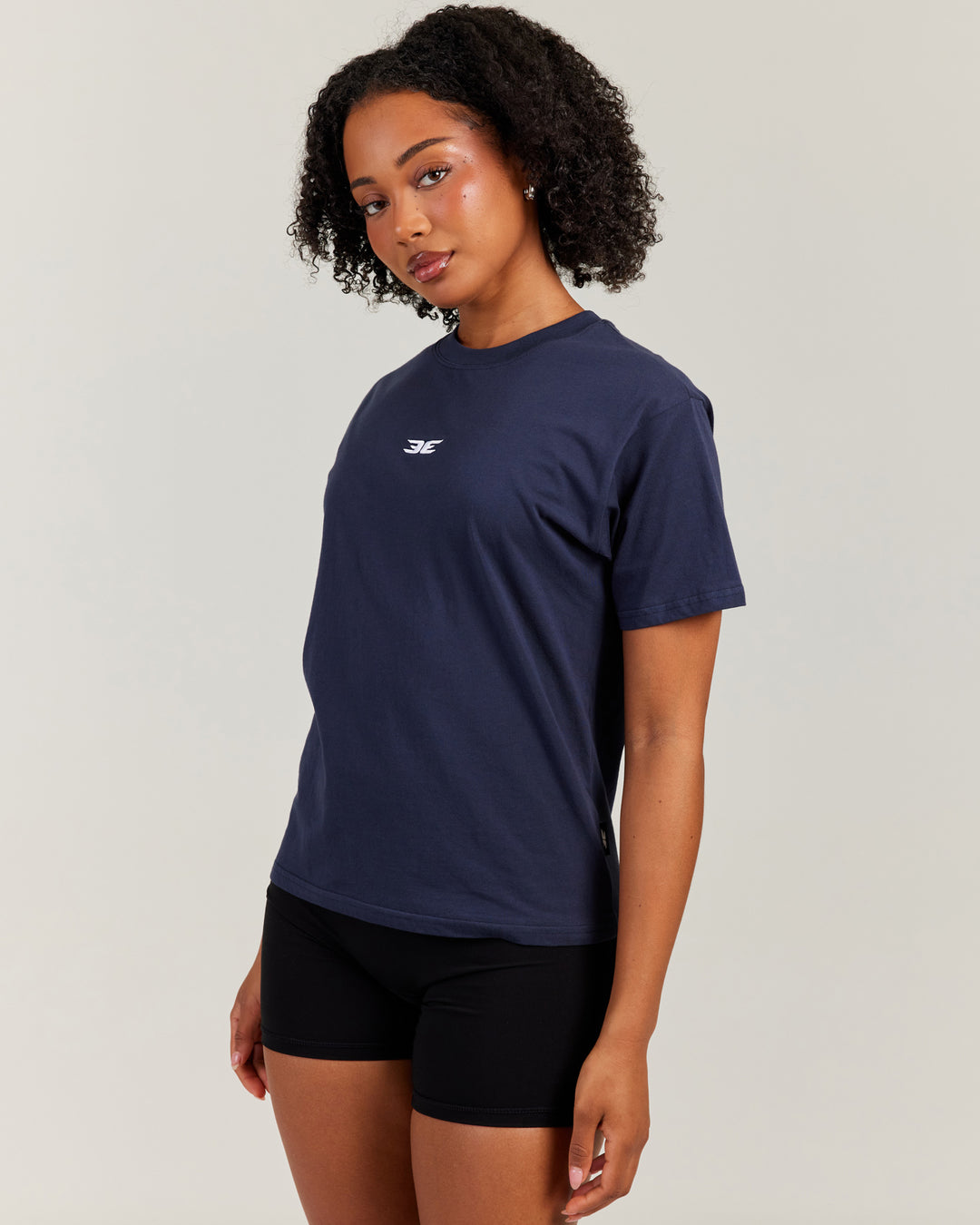 Women's Classic Lite Tee - Navy – Elite Eleven