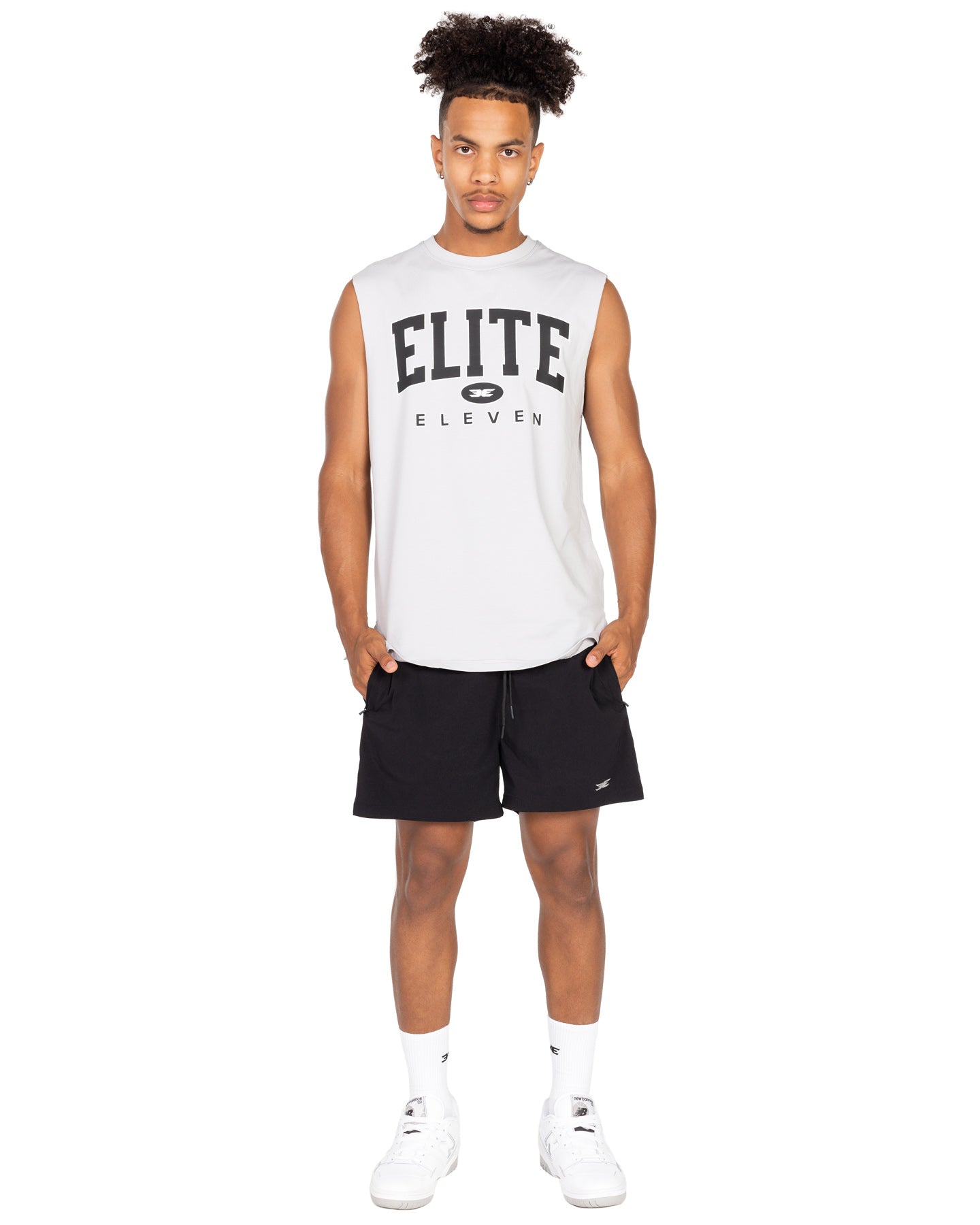 Academy Tank - Light Grey – Elite Eleven