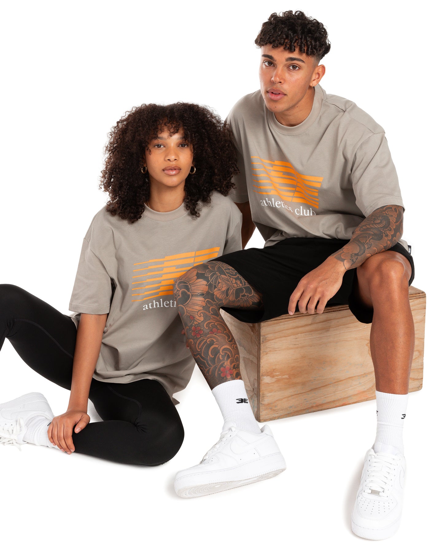 Athletics Club Tee - Khaki – Elite Eleven