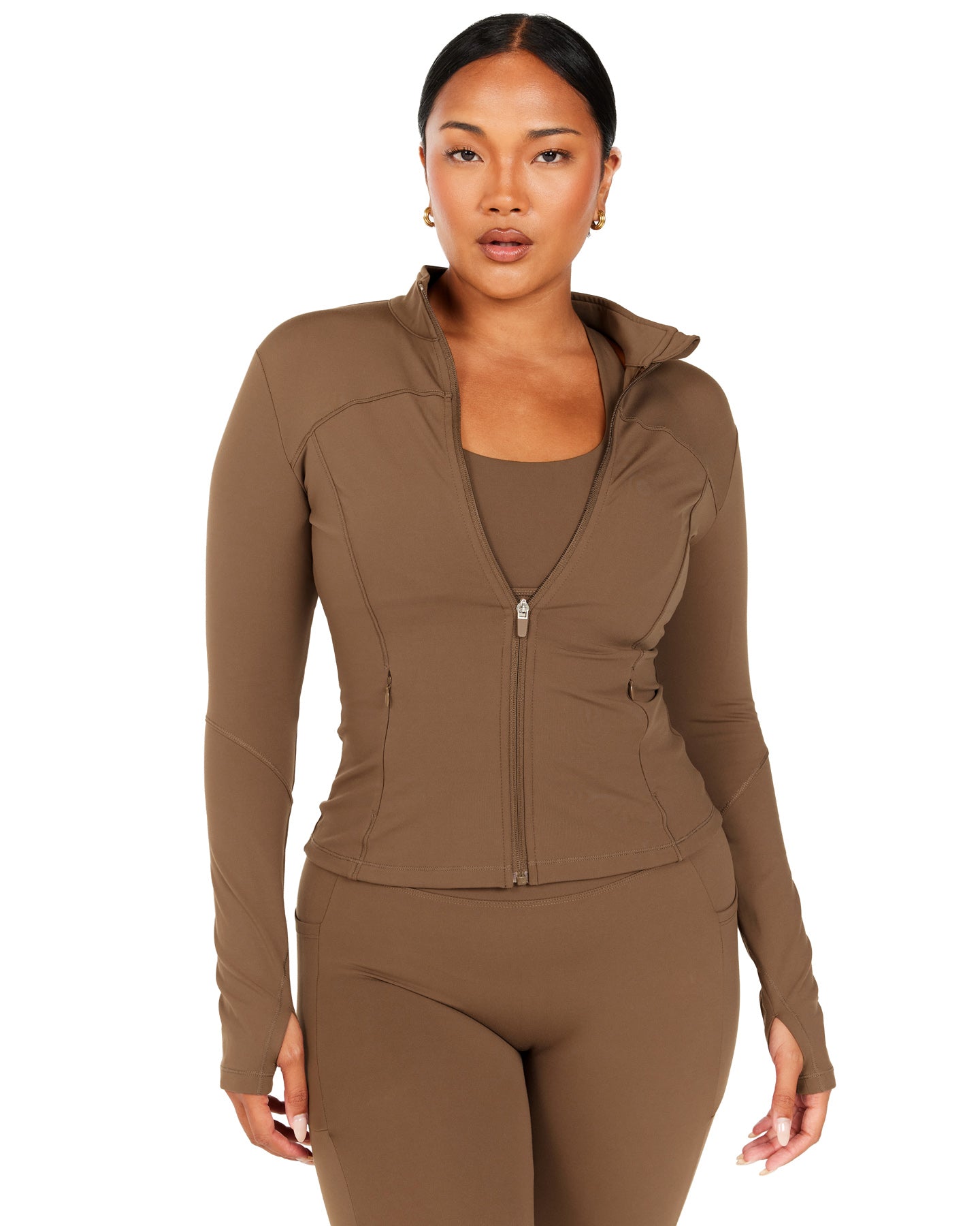 Aura Jacket - Cafe Latte – Elite Eleven