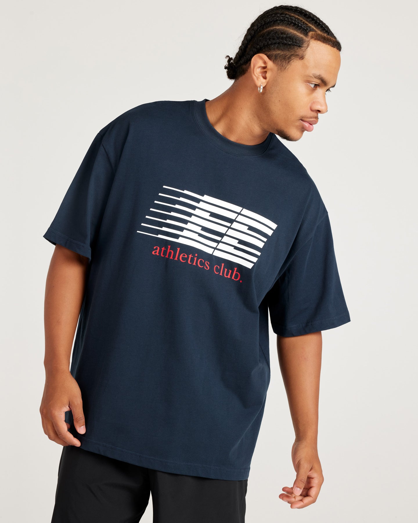 Athletics Club Tee - Navy – Elite Eleven