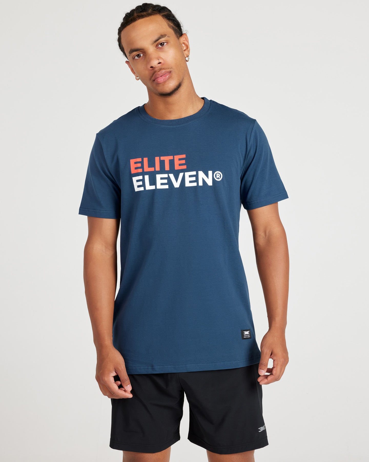 Stack Registered Tee - Deep Blue – Elite Eleven
