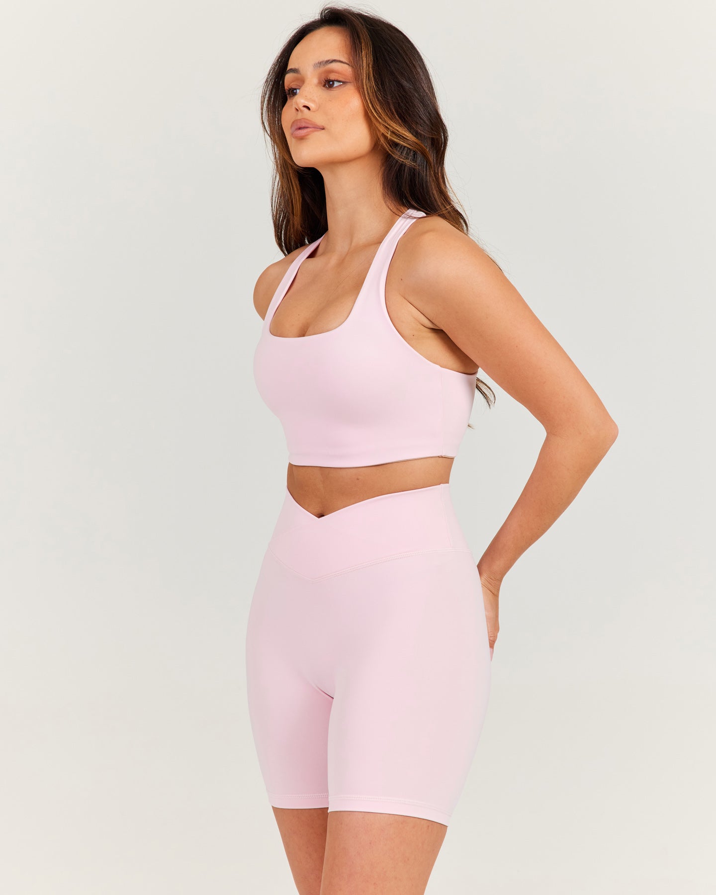 Aura Motion Bra - Blush Pink – Elite Eleven
