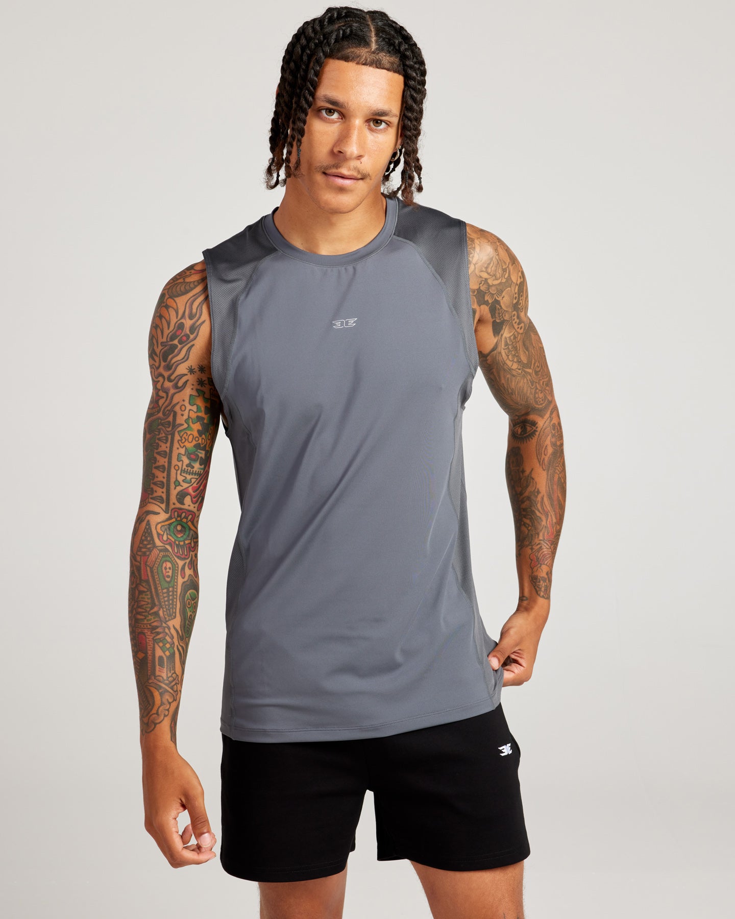 Men's ProSport Tank - Grey – Elite Eleven