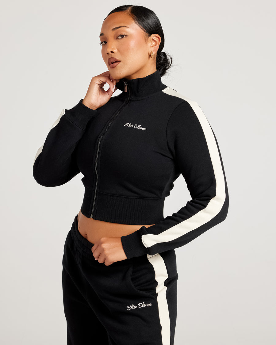 Omni Panel Zip Through - Black/Bone – Elite Eleven