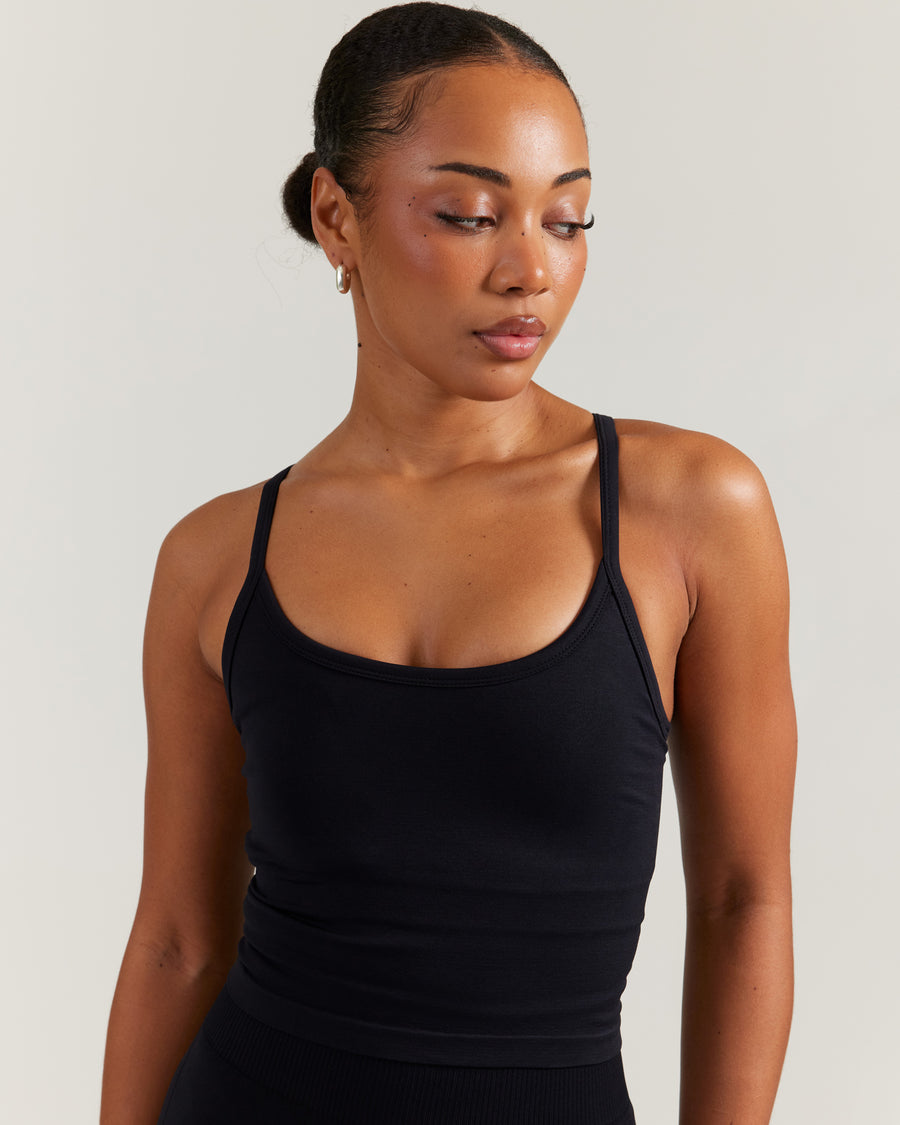 Elite Seamless Tank - Black – Elite Eleven