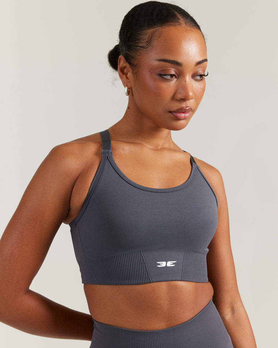Elite Seamless V2 Bra - Grey – Elite Eleven